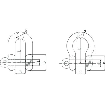 JIS Type Shackles Without Collar| Cheap Shackles|China Shackle ...